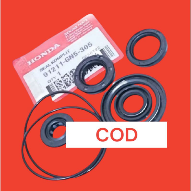 Jual seal komplit Supra x / grand / Astrea / Supra fit / Supra fit new / legenda (KEV GN5 ...