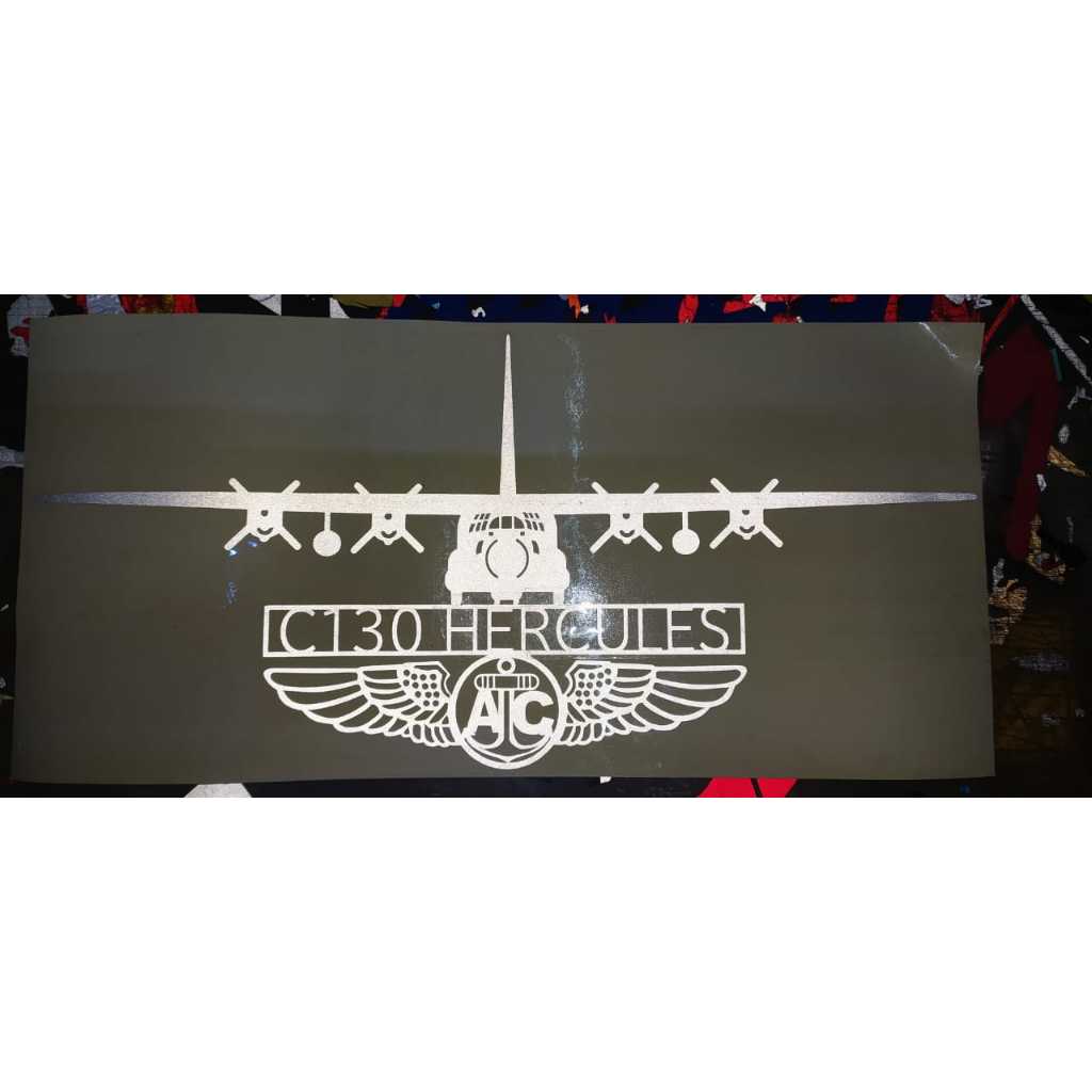 Jual Sticker Lockheed Martin c-130 Hercules Sticker Pesawat Angakat Tni ...