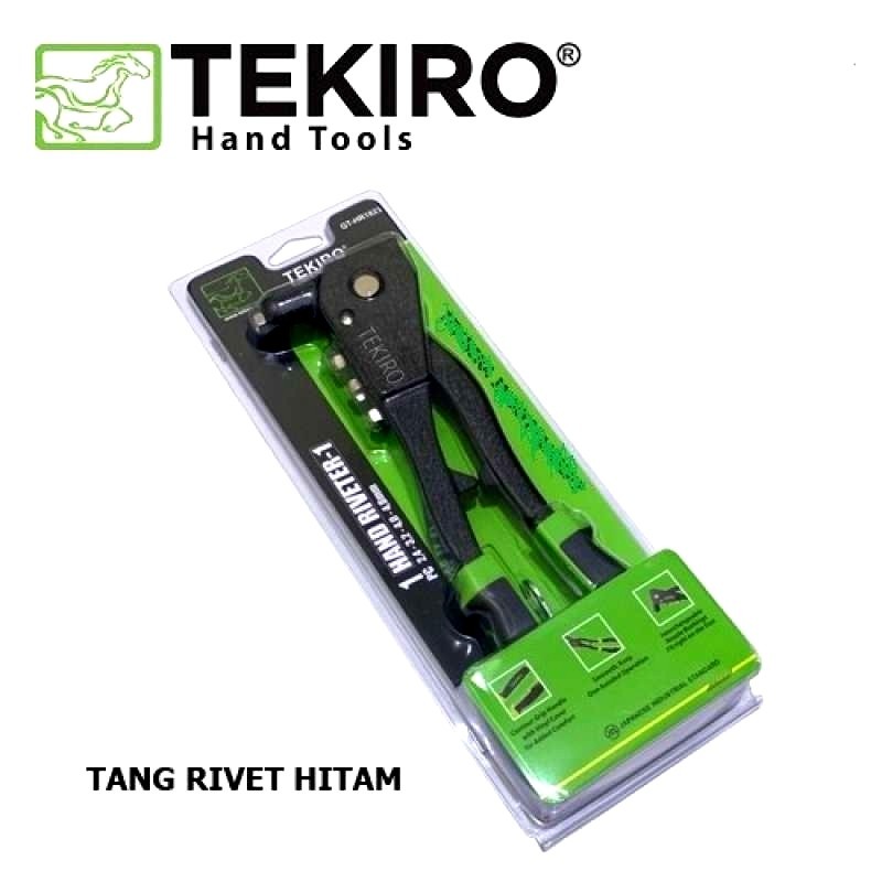 Jual TEKIRO TANG RIVET-1 /TANG RIVETER - 1 /TANG PAKU RIVET 2.4 - 4.8MM ...