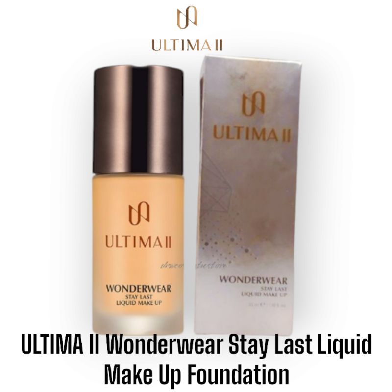 Jual ULTIMA II Wonderwear Stay Last Liquid Make Up Foundation | Shopee ...
