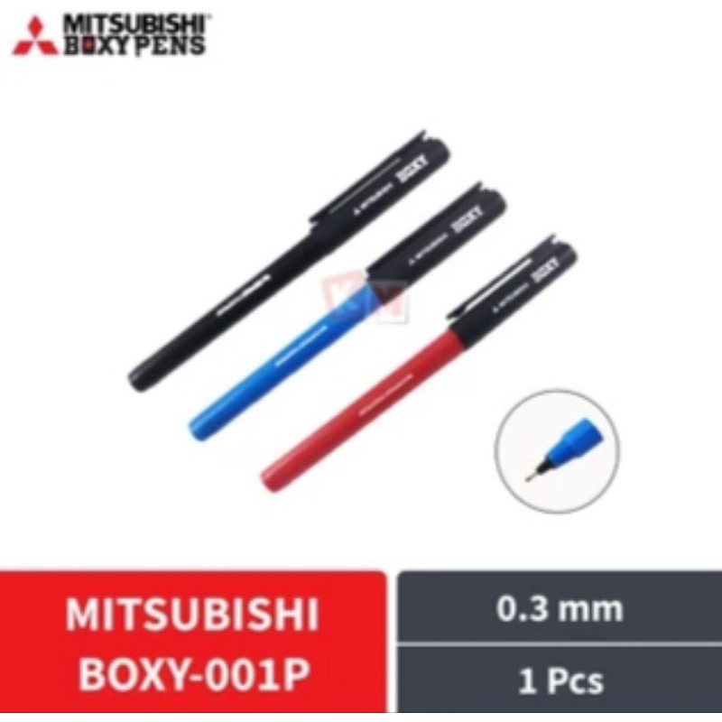Jual MITSUBISHI BOXY 001P BALLPOINT PEN PULPEN BOXI JADUL | Shopee ...