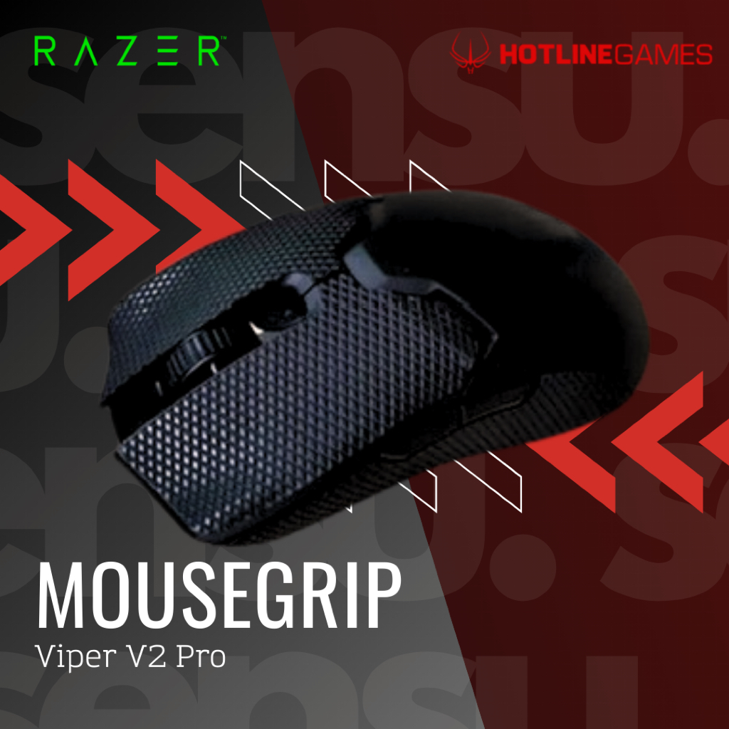 Jual Hotline Games Mouse Grip Tape / Anti Slip Razer Viper V2 Pro ...