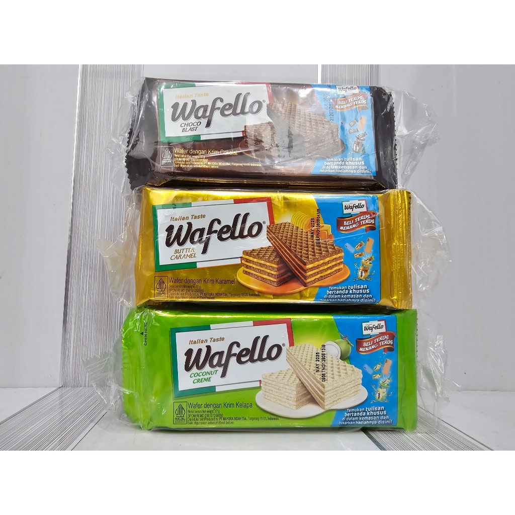 Jual Wafello Wafer Pak 15g x 10 Pcs | Shopee Indonesia