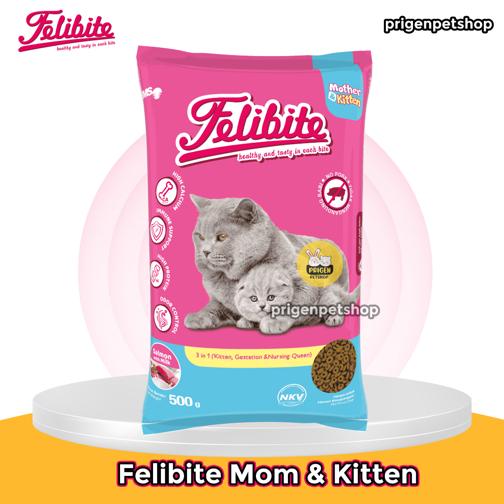 Jual BARU !! Felibite Mother & Kitten 500 gr - Makanan Kucing Kitten ...