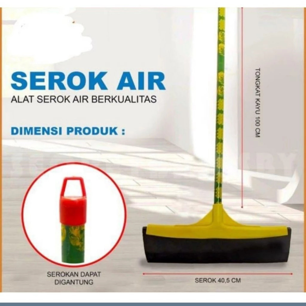 Jual PROMO SEROKAN AIR/SODOKAN AIR/ALAT PEL LANTAI BASAH//PENGERING ...