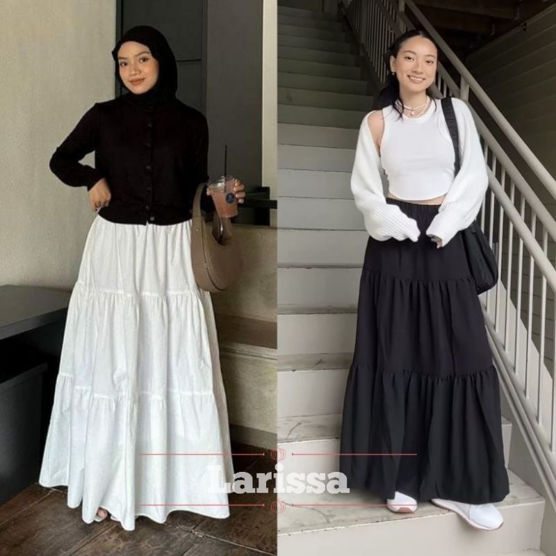 Jual Rok korean style | rok wanita kekinian | rok canda susun | Shopee ...