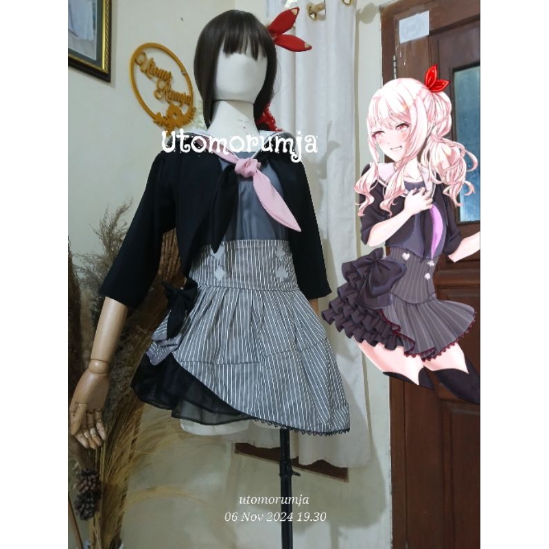 Jual utomorumja kostum cosplay akiyama mizuki project sekai | Shopee Indonesia