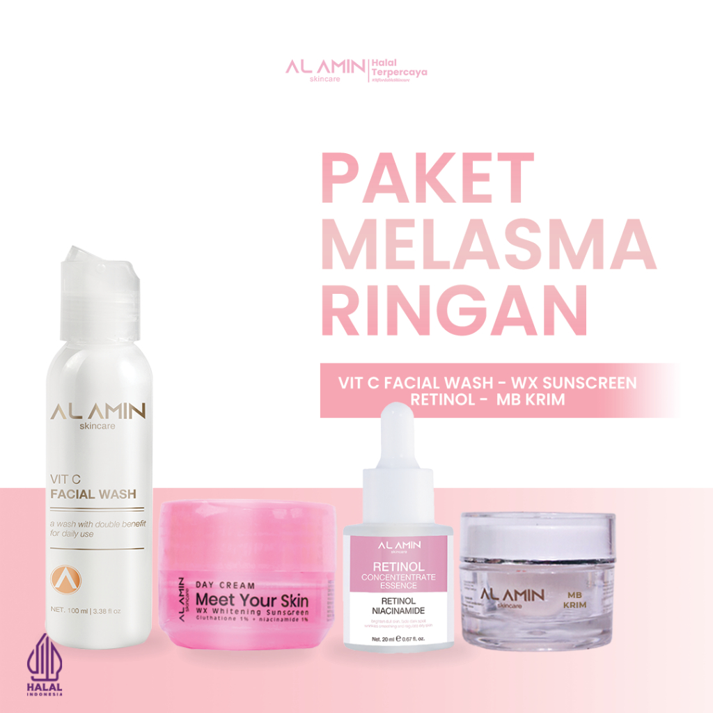Jual PAKET MELASMA RINGAN | Melasma/Flek Hitam/Hiperpigmentasi ...