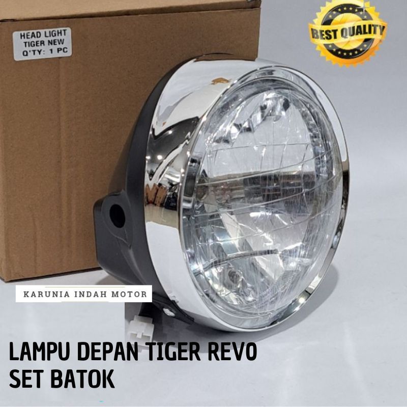 Jual lampu depan tiger revo headlamp reflektor tiger revo batok barong ...