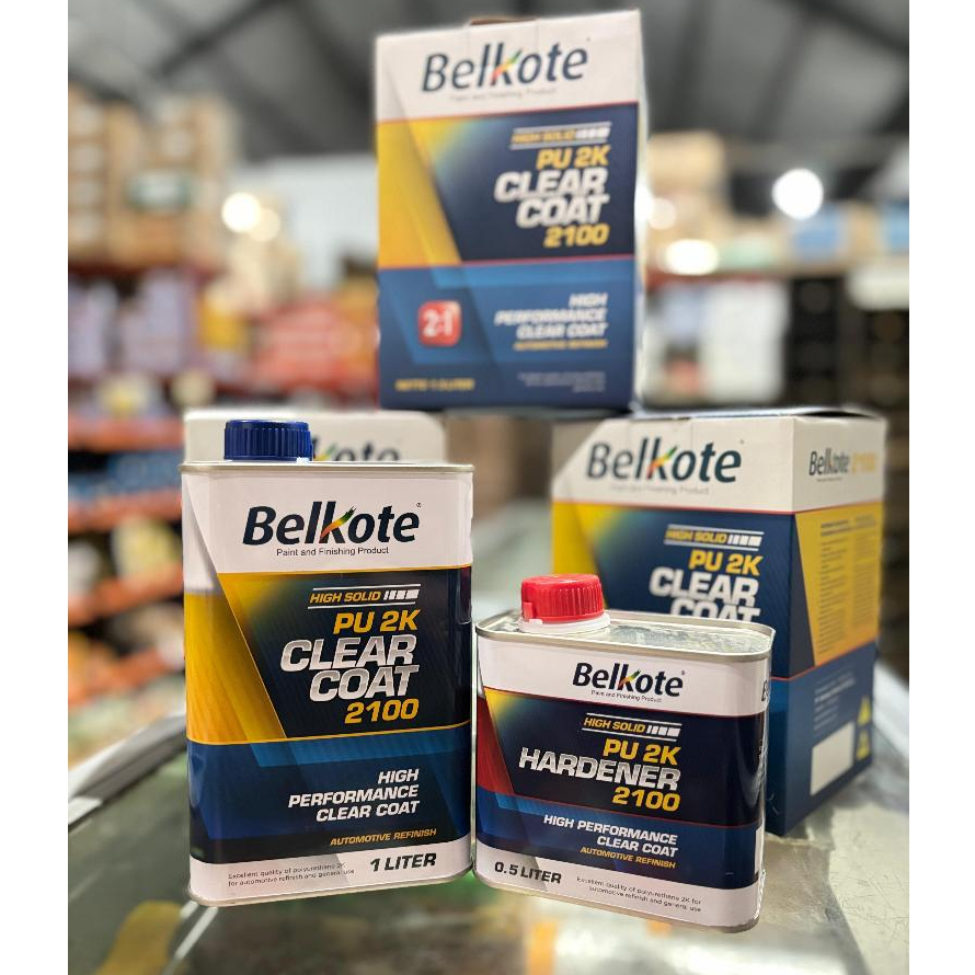 Jual Clear Belkote PU 2K HS 2100 2:1 1.5 Liter | Shopee Indonesia