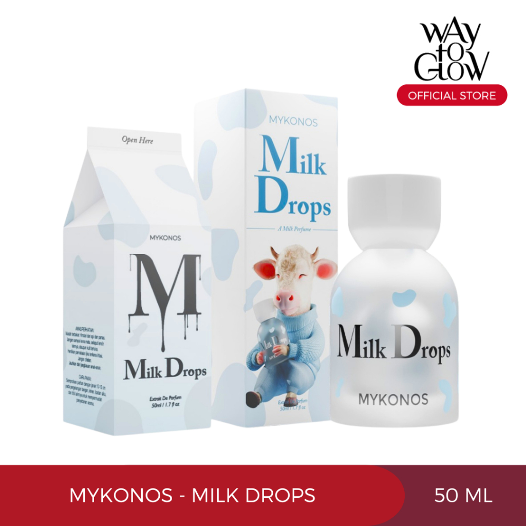 Jual Mykonos Milk Drops Extrait de Parfum 50 ml | Shopee Indonesia
