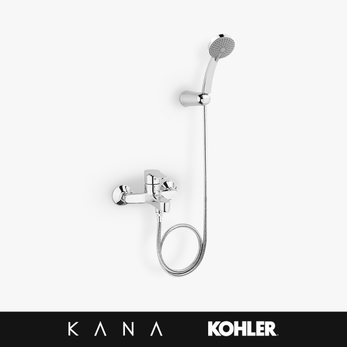 Jual KANA Kohler - July Exposed Single Lever Bath & Shower 7686T-4-CP ...