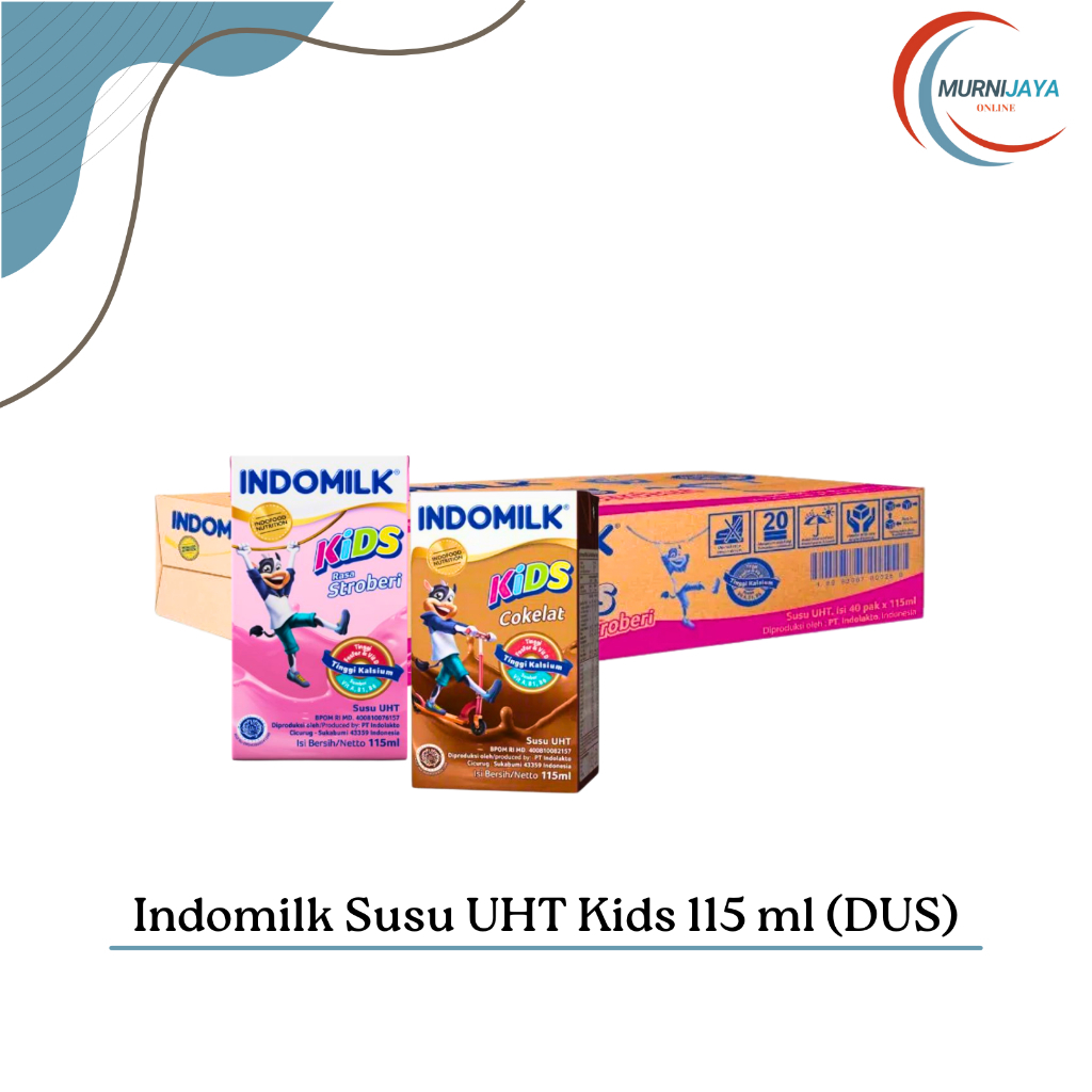 Jual Indomilk Susu UHT Kids Cokelat/Stroberi 115 ml (DUS - Isi 40 PCS) | Shopee Indonesia