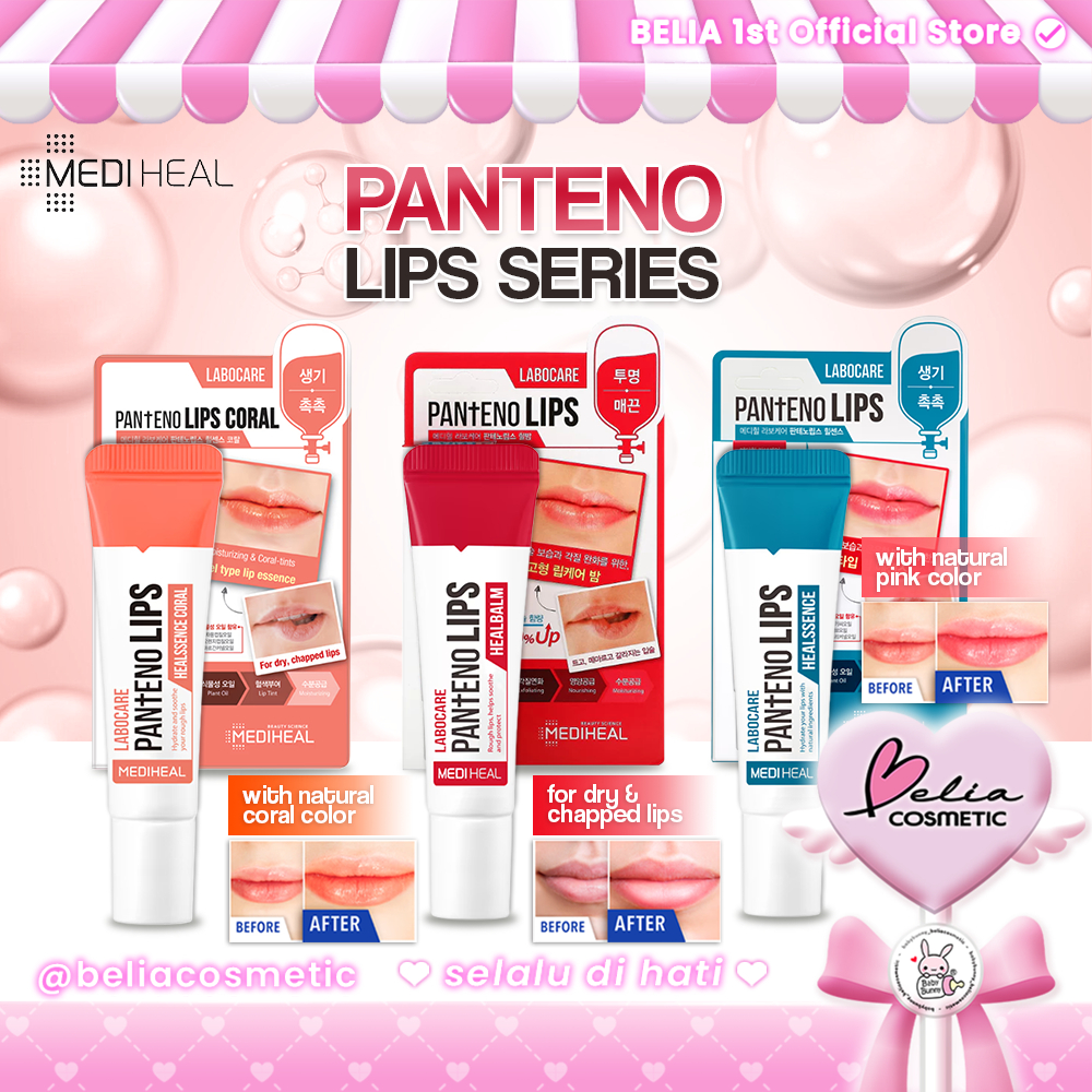 Jual BELIA MEDIHEAL Pantenolips Lip Essence Lip Balm | Melembapkan bibir kering | Shopee Indonesia