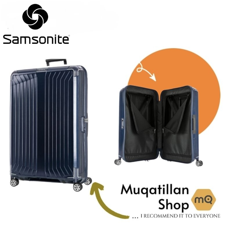 Jual Koper Samsonite Lite-Box Size Bagasi Jumbo 81/30 inch Deep Blue ...