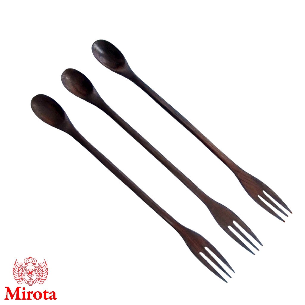 Jual Peralatan Sendok Garpu Kayu Tradisional | Shopee Indonesia
