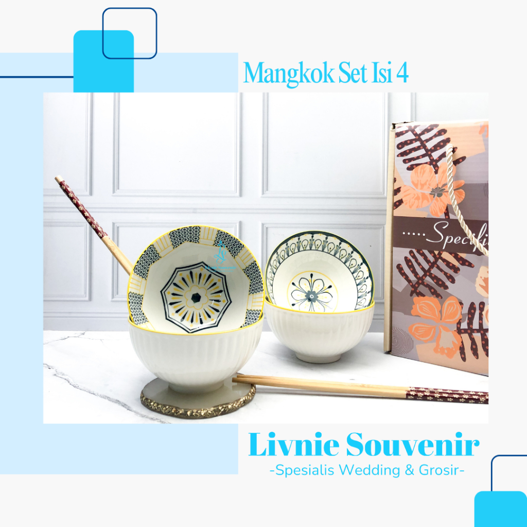 Jual Souvenir mangkok set Japanesse Style l Hampers Mangkok Set Jepang ...