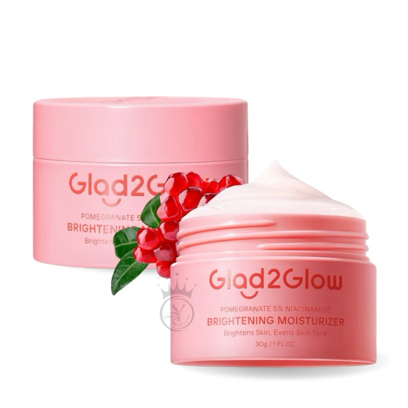 Jual GLAD2GLOW POMEGRANATE 5% NIACINAMIDE BRIGHTENING MOISTURIZER | G2G ...