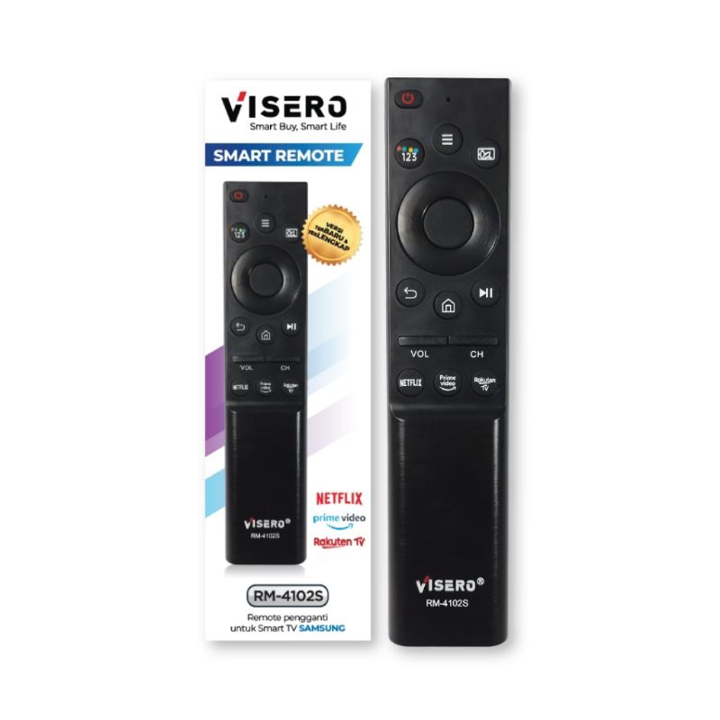 Jual VISERO REMOTE TV SAMSUNG SMART RM-4102S | Shopee Indonesia