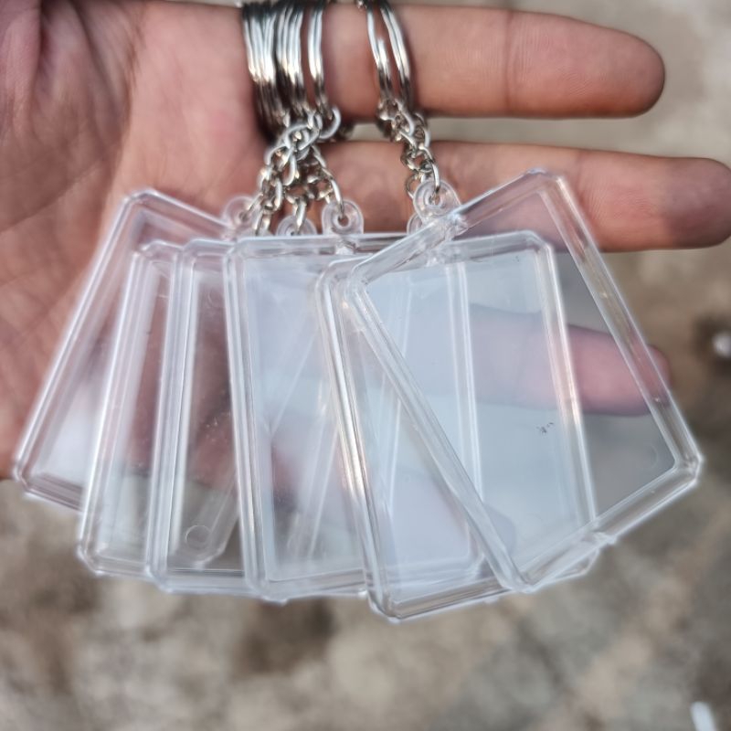 Jual Gantungan Kunci Ganci Insert Paper 2 Sisi | Shopee Indonesia