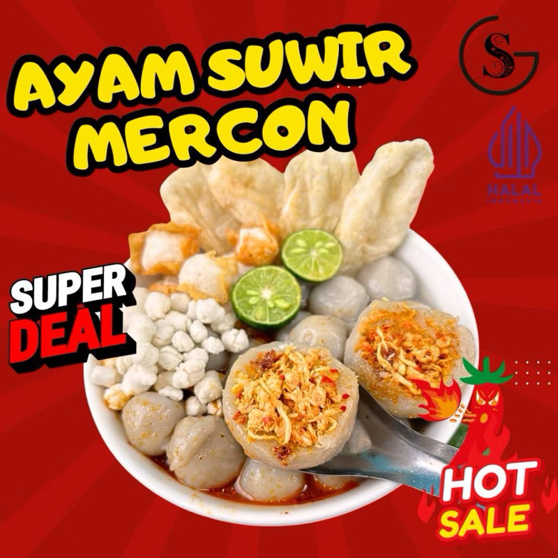 Jual BASO ACI AYAM SUWIR MERCON | Shopee Indonesia