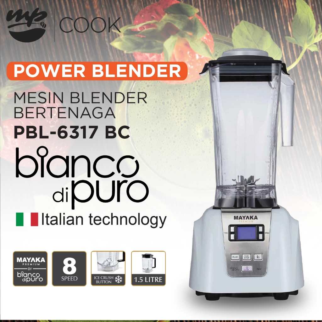 Jual Mayaka Premium Power Blender Juicer 2L Blender Premium 5 Pisau ...