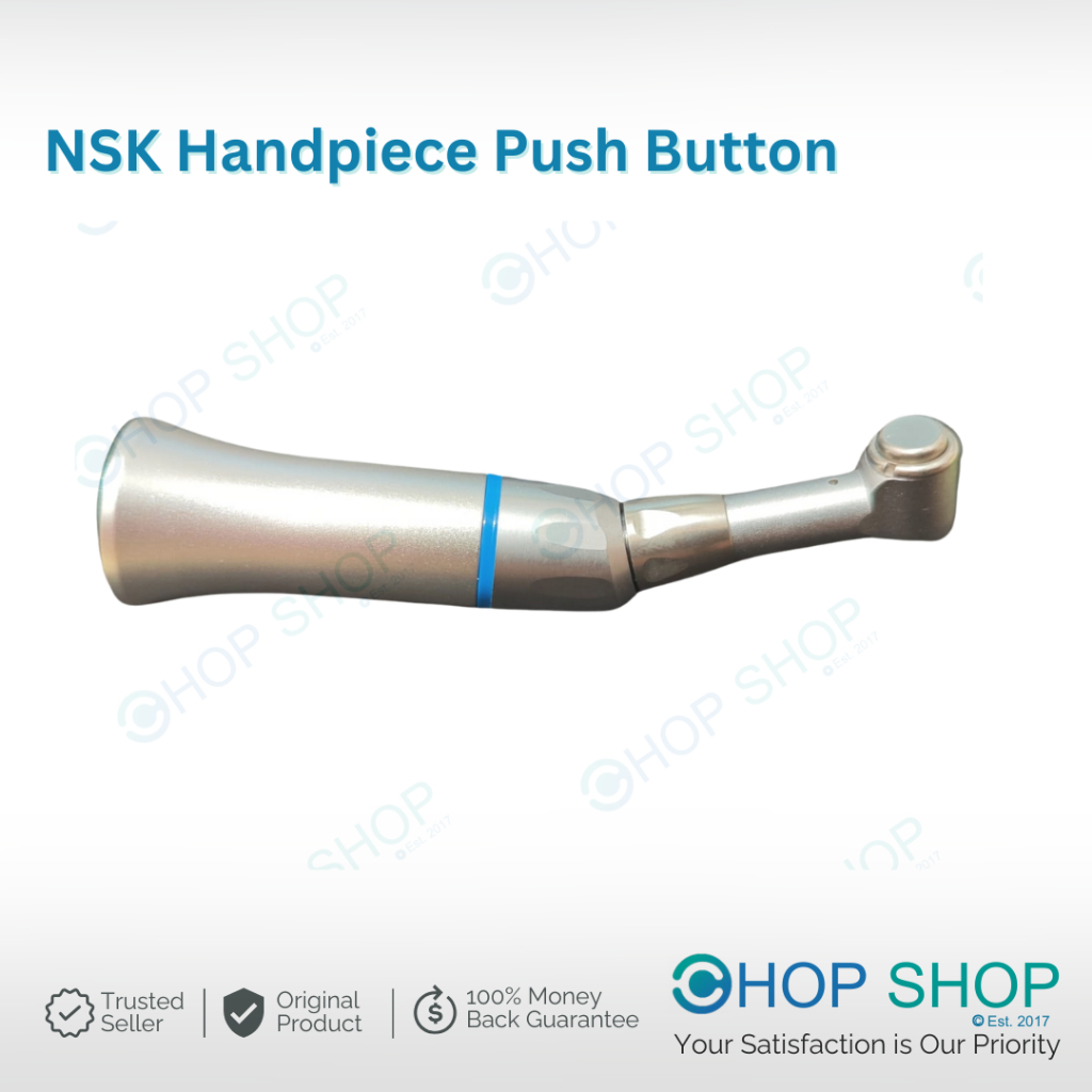 Jual NSK Low Speed Lowspeed Contra Angle Straight Push Button Handpiece ...