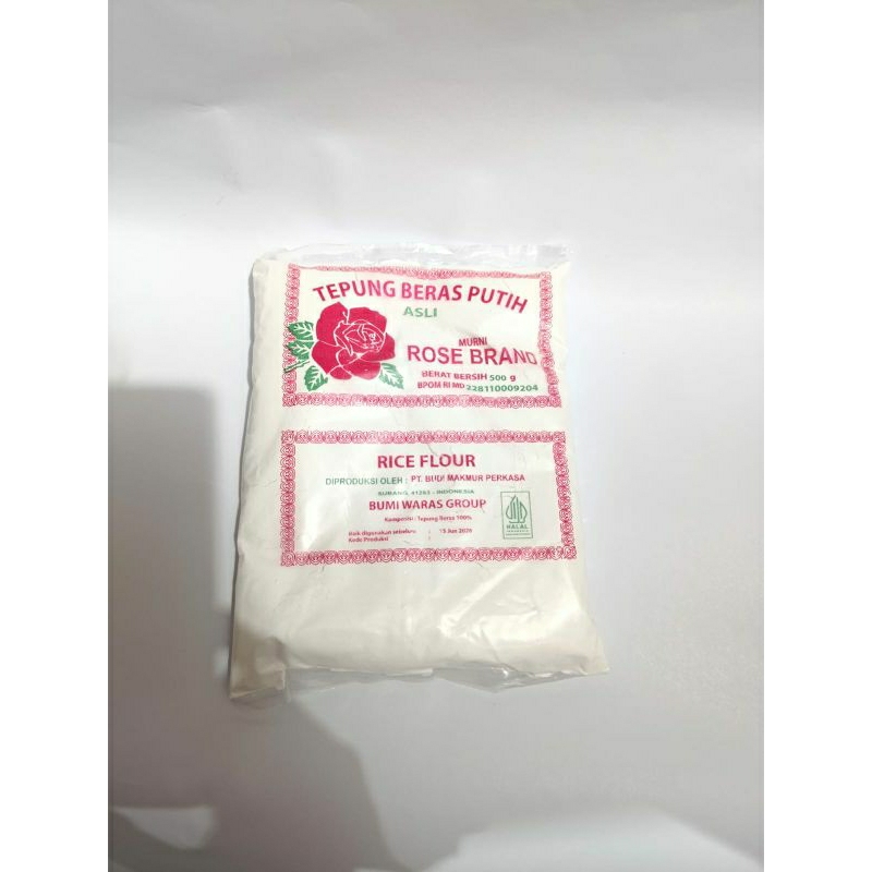 Jual Tepung beras rose brand 500gram | Shopee Indonesia
