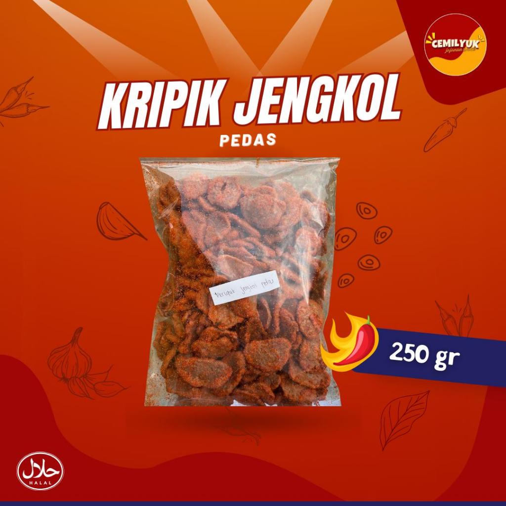 Jual Krupuk Jengkol Pedas Crispy 250 gr | Shopee Indonesia