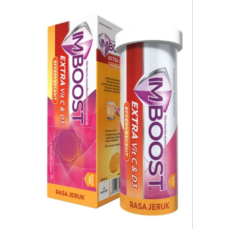 Jual Expired Juni-Des 2026 / Imbost / IMBOOST Effervescent Vitamin C 8 ...