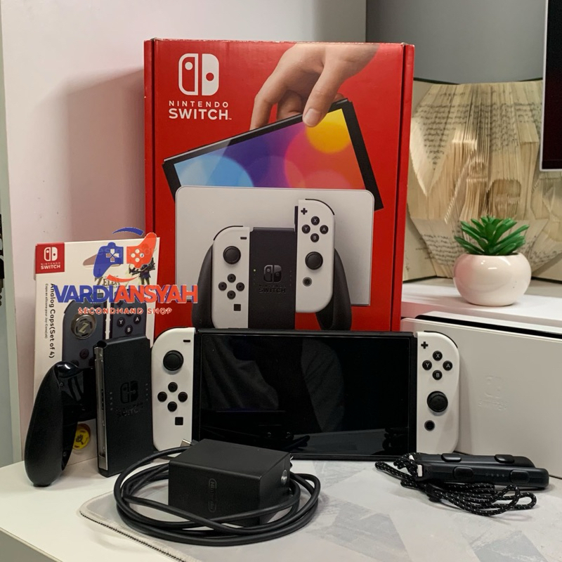 Jual Nintendo Switch OLED White OFW Second | Nintendo Switch OLED Putih ...