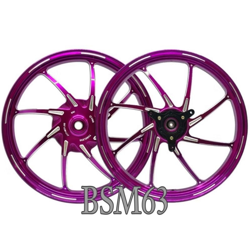 Jual Pelek Racing Vnd Ak88 Ring 17 Aerox new Connected Aerox old / Velg ...