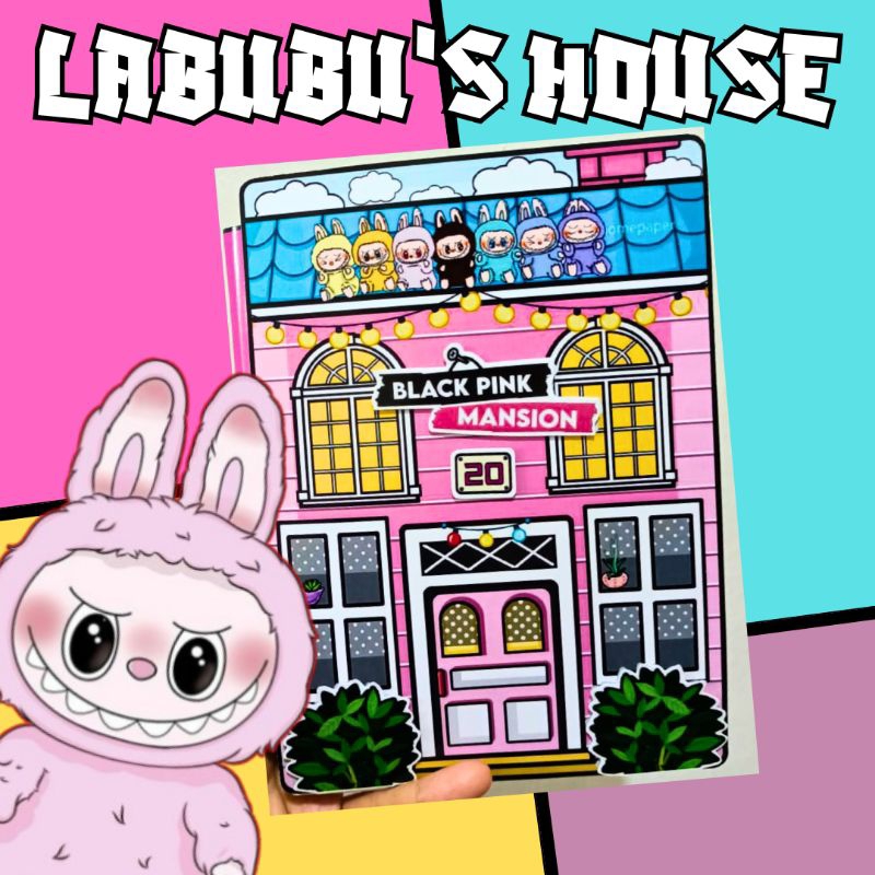 Jual PAPER DOLL LABUBU BLACKPINK BONEKA LABUBU ORI LABUBU ORI MAINAN ...