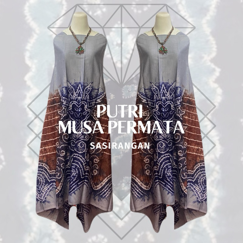 Jual Ready!!! Kain Sasirangan Motif Bunga Mahkota Raja Bahan Katun ...