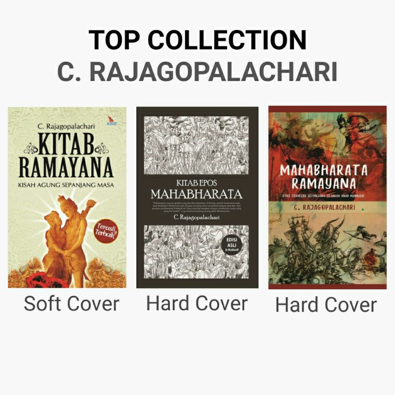 Jual Buku Rajagopalachari Kitab Epos Mahabharata Ramayana Diva Press ...
