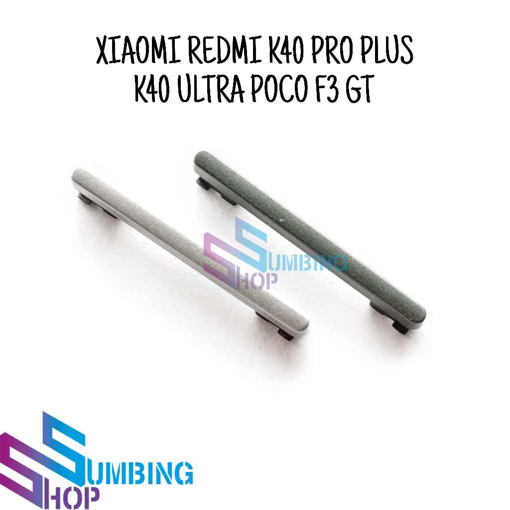 Jual Tombol Luar Redmi K40 Pro Plus K40 Ultra Poco F3 Gt Rubber Power Volume Pernik | Shopee ...