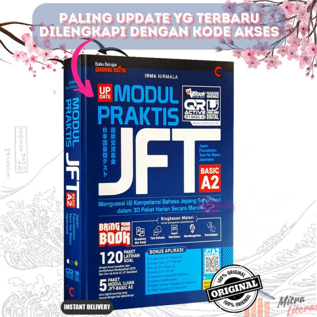 Jual Buku Uji Kompetensi Bahasa Jepang - Modul Praktis JFT Basic A2 | Shopee Indonesia