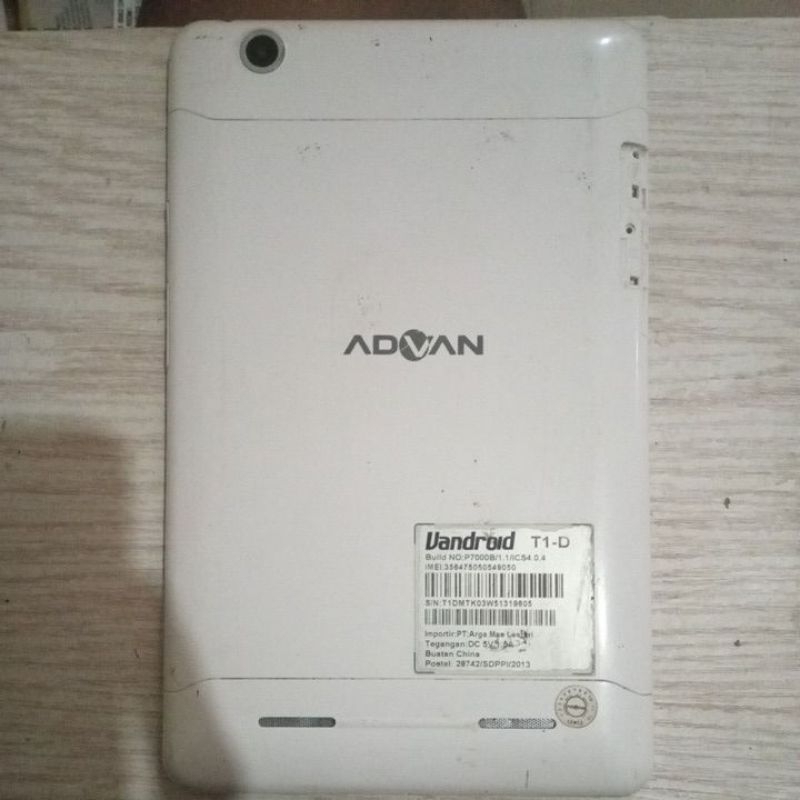 Jual TAB ADVAN T1D MINUS LCD MESIN HIDUP | Shopee Indonesia