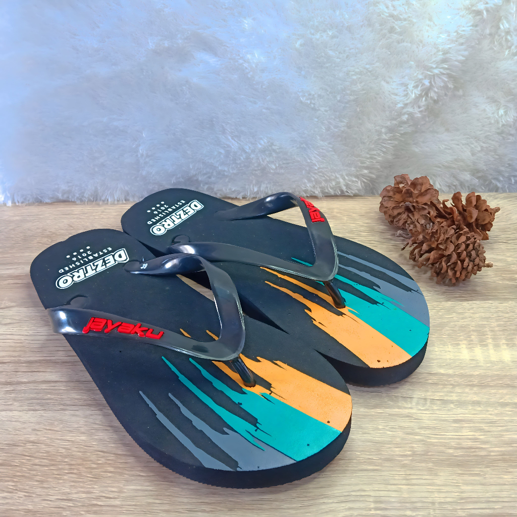 Jual Sandal Jayaku Deztro Rubber Uk 39 - 43 | Shopee Indonesia