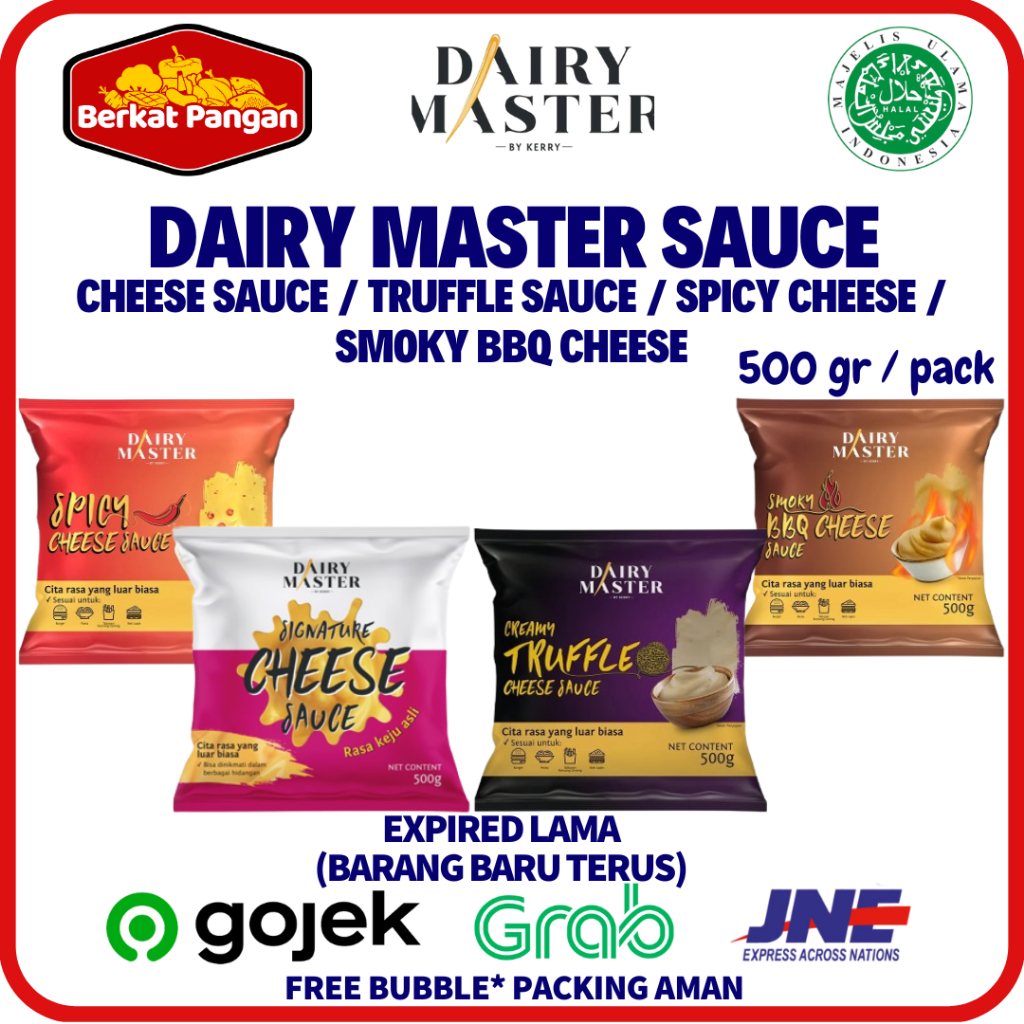 Jual DAIRY MASTER Signature Saus Keju Cheese Sauce Truffle Cheese Spicy ...