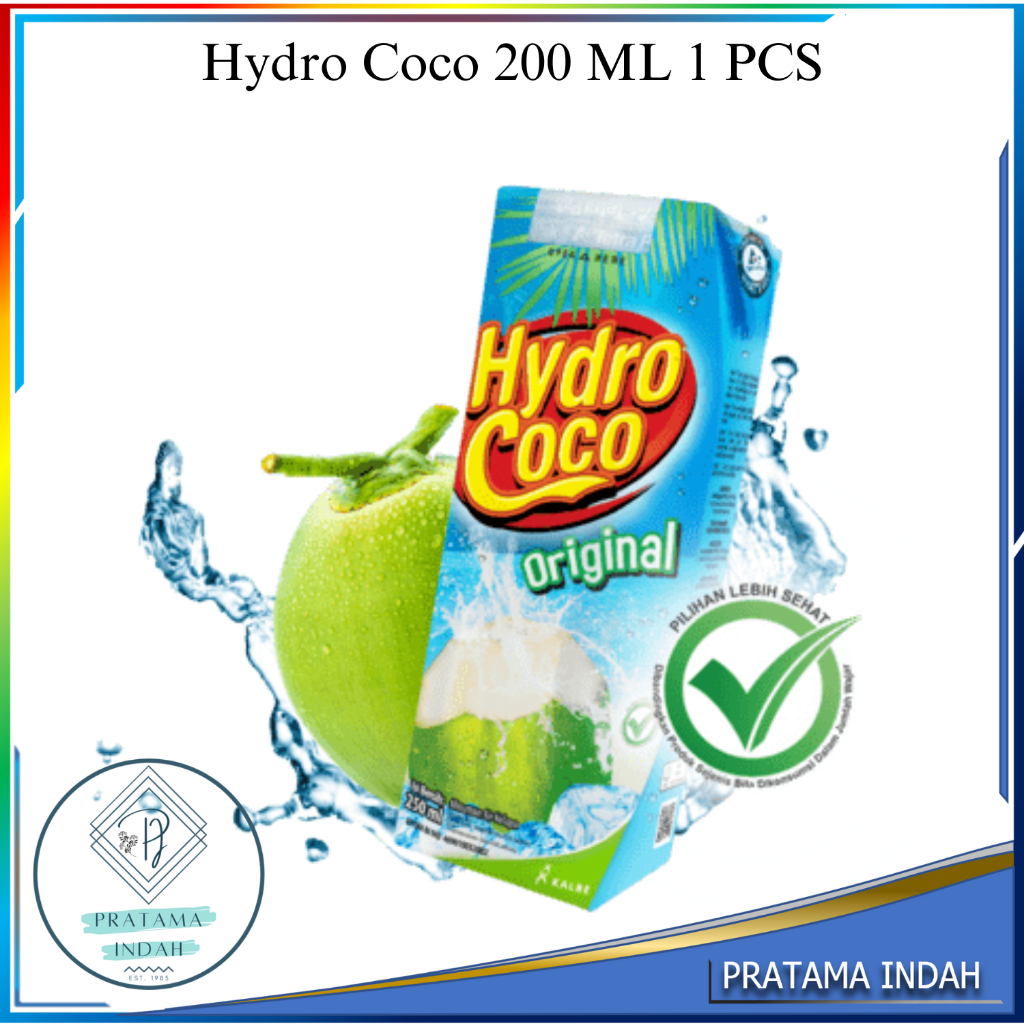 Jual Hydro Coco 250 Ml (1PCS) Air Kelapa Kemasan | Shopee Indonesia
