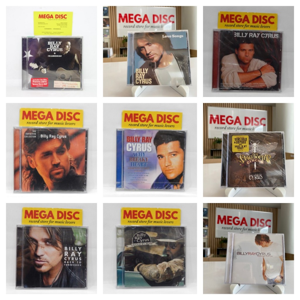 Jual CD Billy Ray Cyrus Album Audio Music - Cek Varian / Barcode ...
