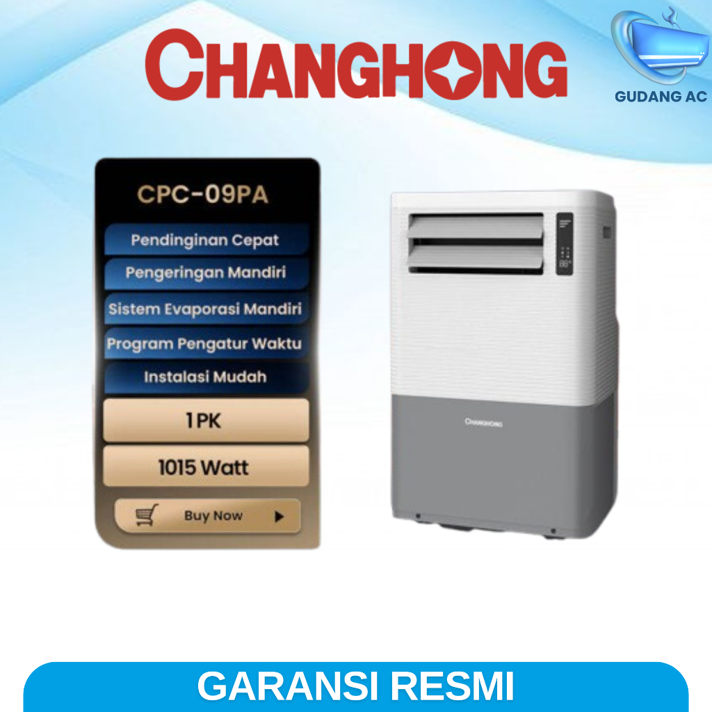 Jual AC Portable 1 PK Changhong CPC-09PA | Shopee Indonesia