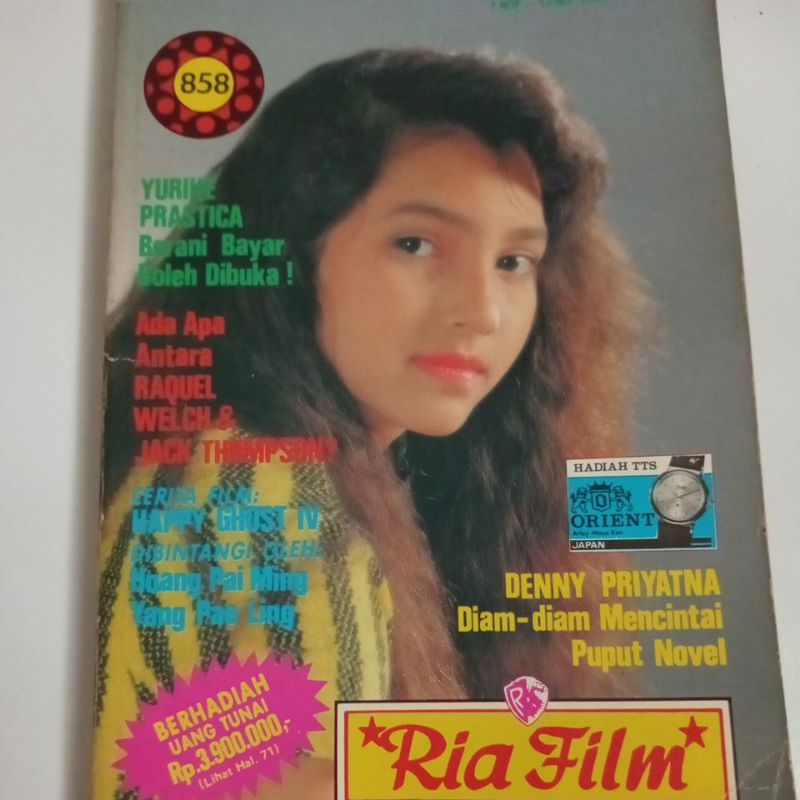 Jual Majalah Ria Film Tahun 1990 Cover Baldona Viveronica Toncil ...