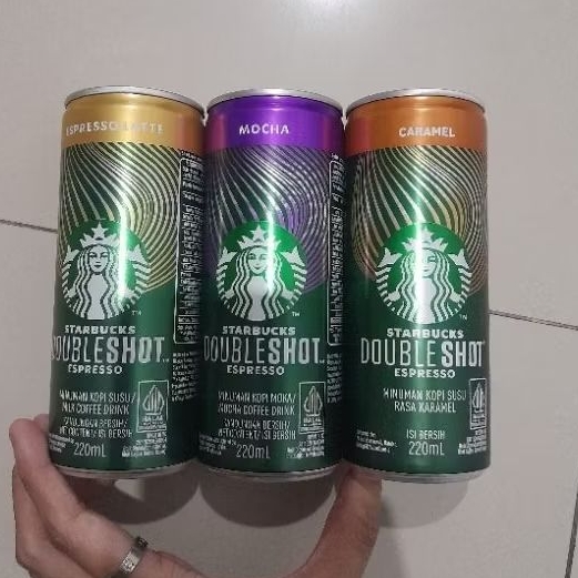 Jual Starbucks doubleshot espresso LATTE / MOCCA / CARAMEL kopi instan ...