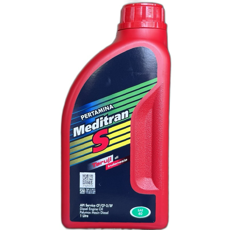 Jual OLI MEDITRAN S SAE 40 1 LITER PERTAMINA/PELUMAS MESIN DIESEL ...