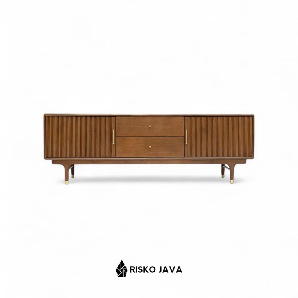 Jual Meja Tv Kayu Jati / Rak Tv Ruang Penyimpanan / Cabinet Tv ...