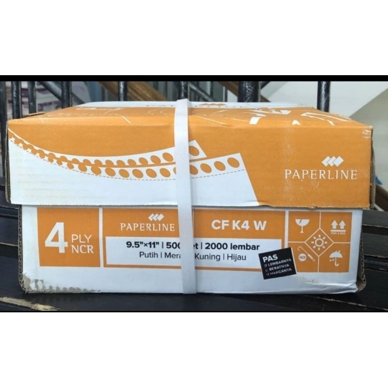 Jual Paperline Continuous Form Kertas Komputer K4 W uk 9, 5 x 11 inch ...