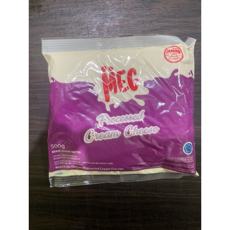 Jual meg cream cheese kemasan 500gr | Shopee Indonesia