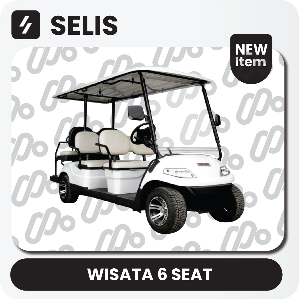 Jual Selis WISATA 6 SEAT Motor Listrik Wisata - 6 Seat Mobil Golf ...
